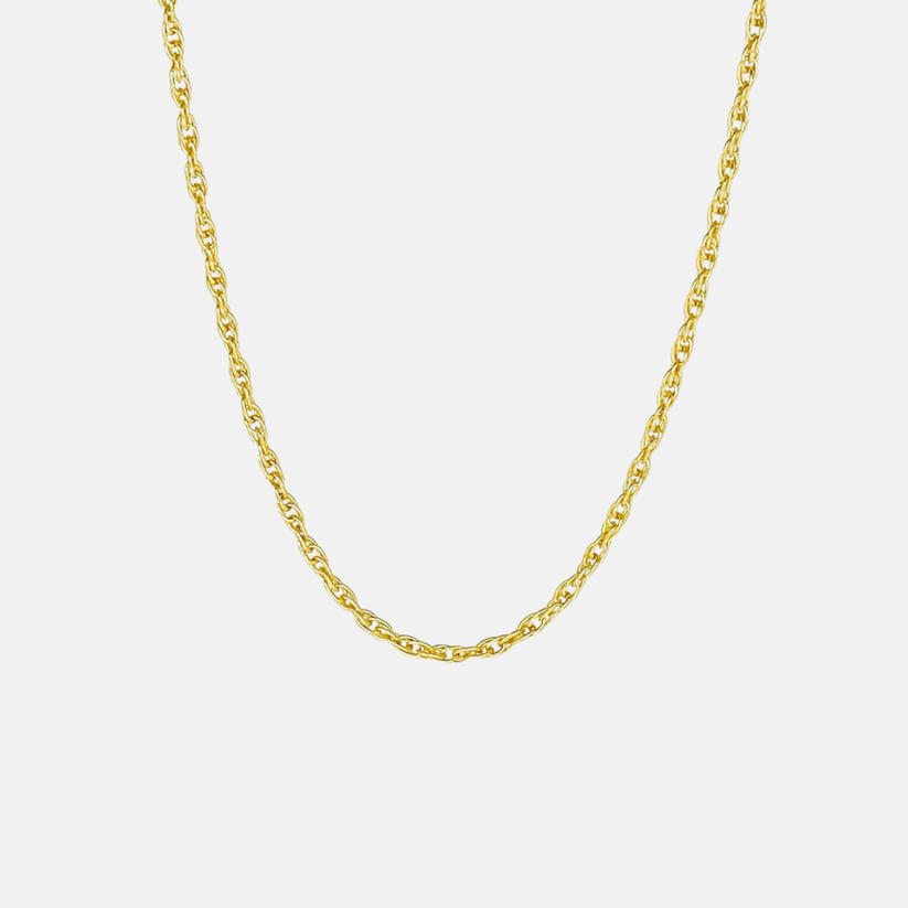 Roselyn | 14K Gold filled Rope Chain Necklace – Nodory