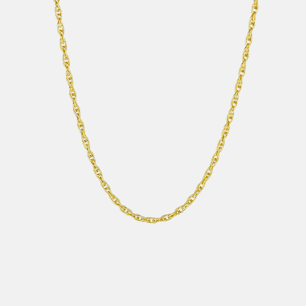 Roselyn | 14K Gold filled Rope Chain Necklace – Nodory