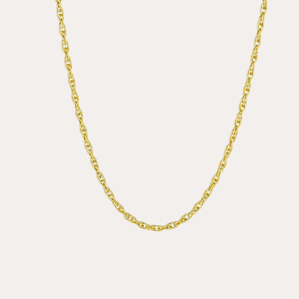 Roselyn | 14K Gold filled Rope Chain Necklace – Nodory